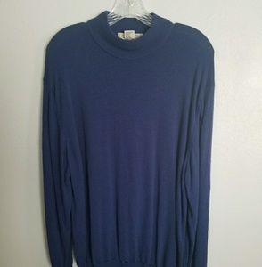 Pronto Uomo | Sweaters | Mens Blue Prontouomo Wool Sweater Sz L H272 ...